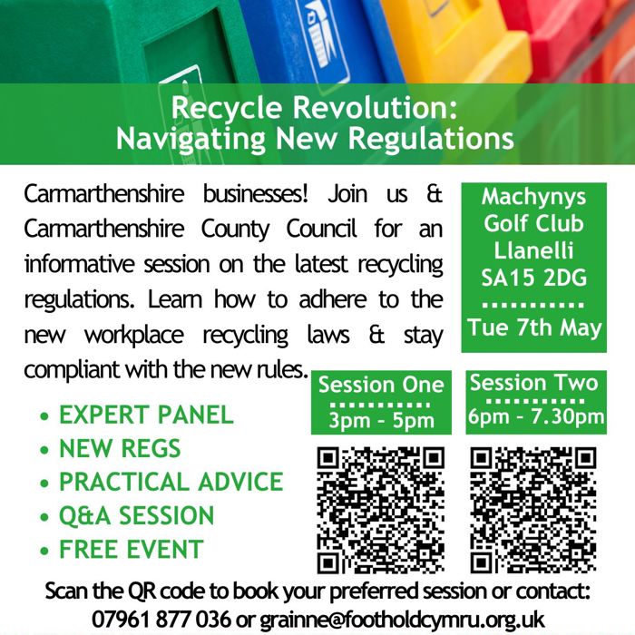 Recycle Revolution: Navigating New Regulations - Foothold Cymru
